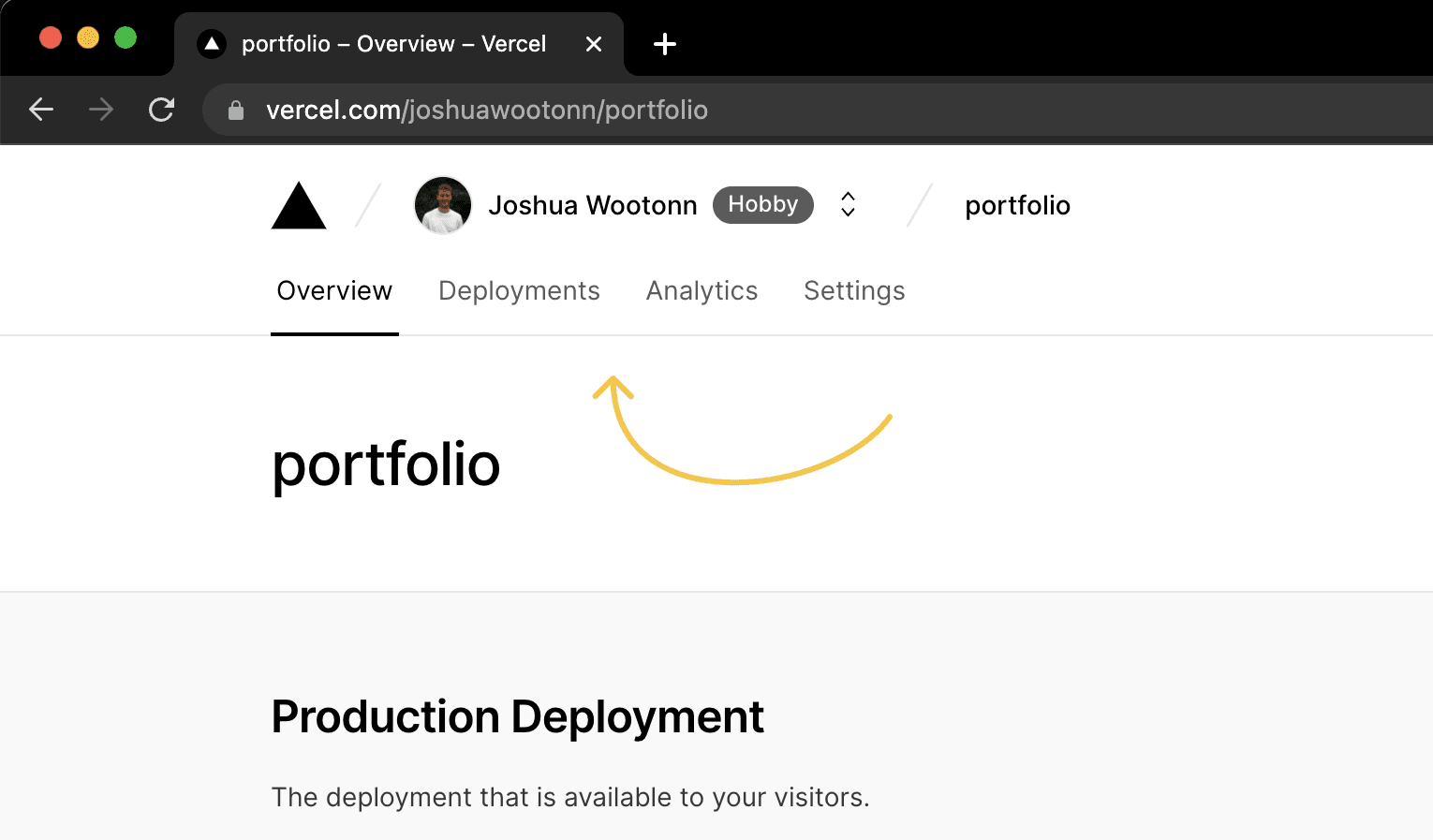 Vercel tabs component